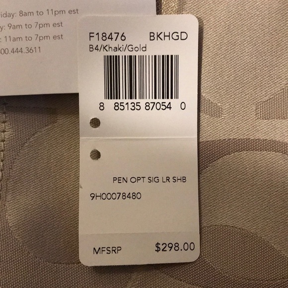 Coach | Bags | Coach F8476 B4khakigold | Poshmark